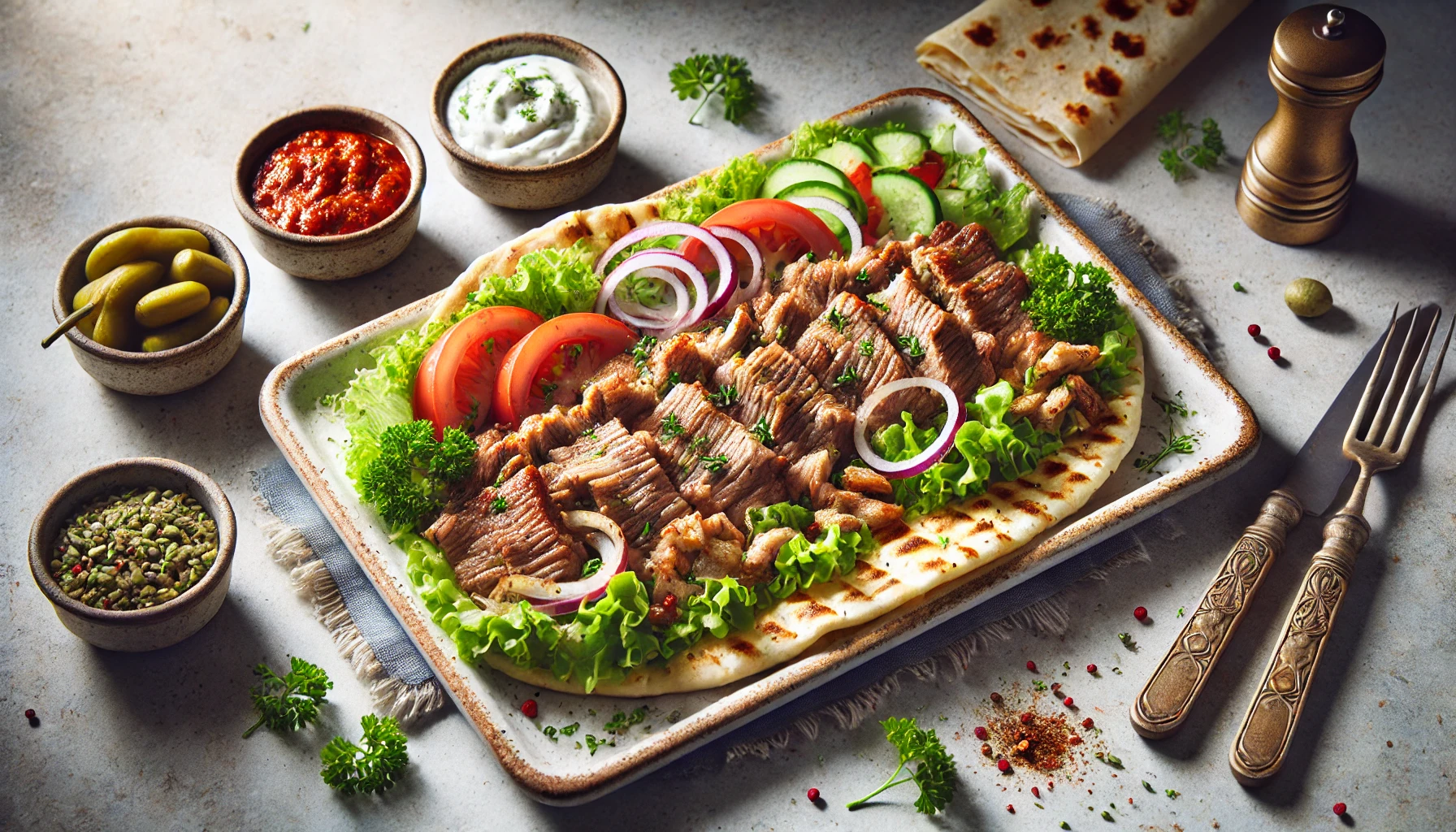 Turkiet: Ett Recept på Äkta Turkisk Döner Kebab
